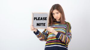 15 More Expressions For "Please Note" (With Examples)